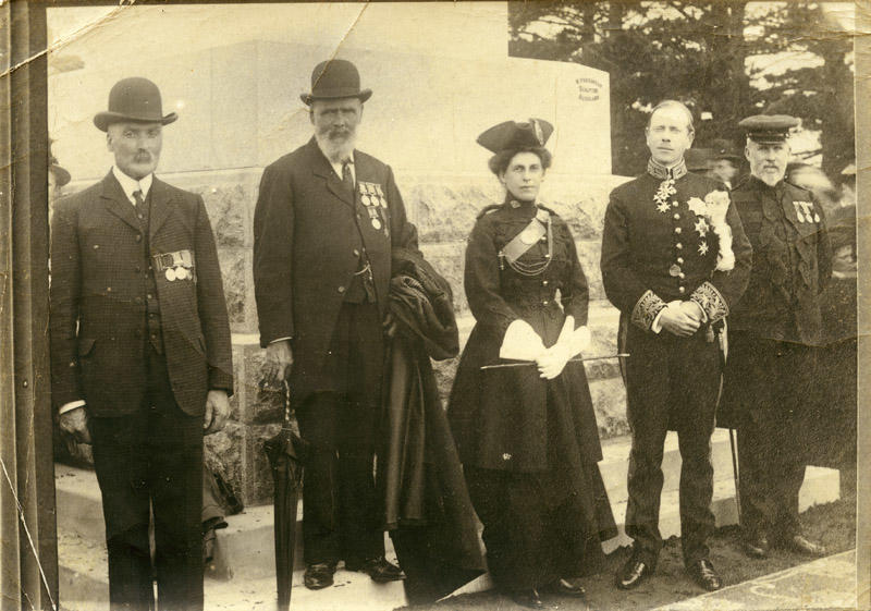 Governor General William Plunket at Taranaki Wars memorial unveiling on ...