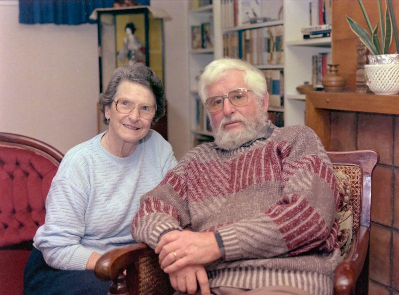 Edna and Bernard Woods - Puke Ariki