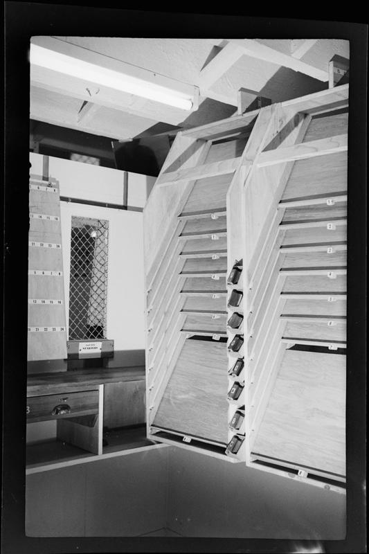 T.A.B (Totalisator Agency Board) Office, Office, Interior - Puke Ariki