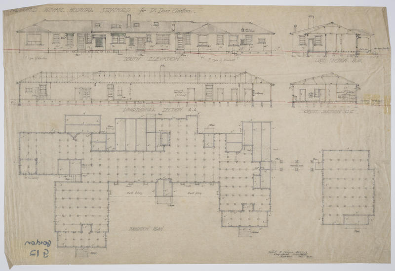 Private Hospital Stratford for Dr. Doris Gordon [plans] - Puke Ariki