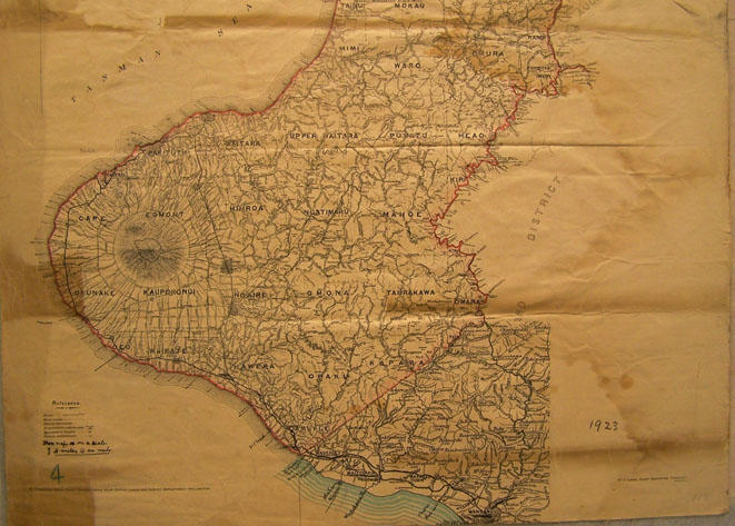 Taranaki [map] 1923 - Puke Ariki