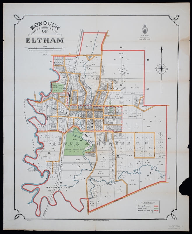 Borough of Eltham [map] - Puke Ariki
