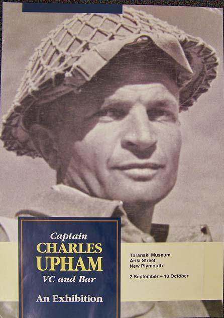 Captain Charles Upham VC and Bar [poster] - Puke Ariki