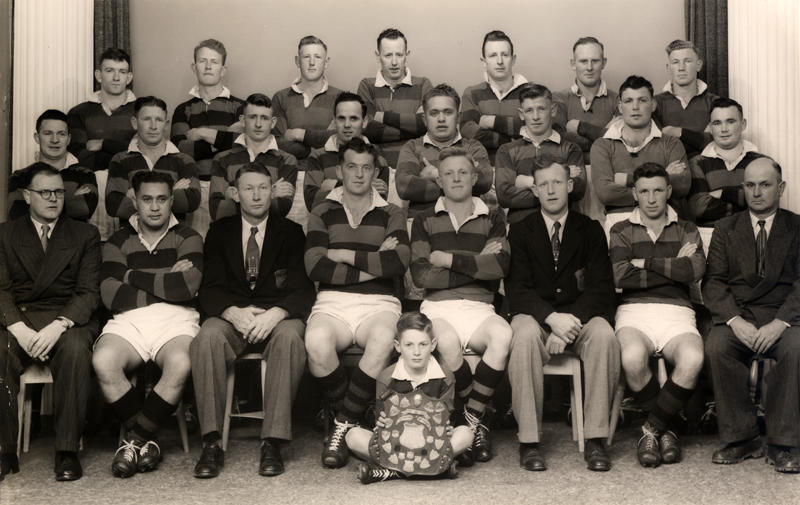 1955 Senior Waimate Rugby Team - Puke Ariki