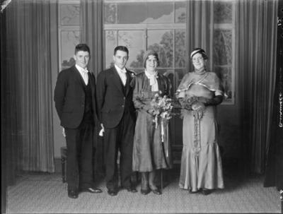 Nona & George Burwell, Wedding - Puke Ariki