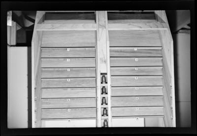 T.A.B (Totalisator Agency Board) Office, Office, Interior - Puke Ariki