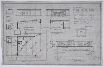Proposed Benzine Service Station Hawera for Mr. H. Howe and Partners ...