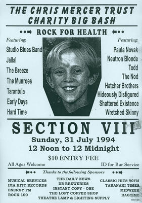 The Chris Mercer Trust Charity Big Bash [poster] - Puke Ariki