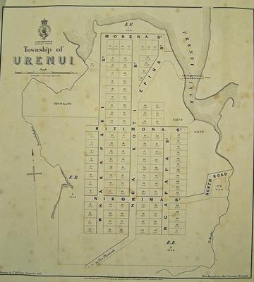 Township of Urenui [map] 1880 - Puke Ariki