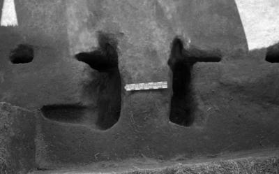 Doorway, Waimate village, Kapuni river - Puke Ariki