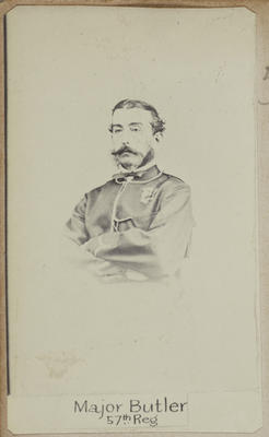"Major Butler, 57th Reg." - Puke Ariki