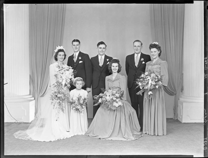 Thelma & James Ardern, Wedding - Puke Ariki