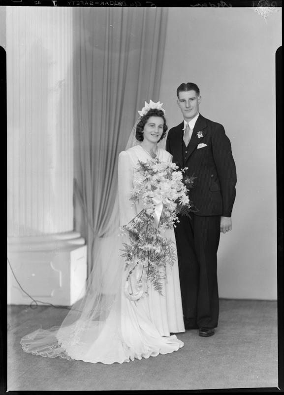 Thelma & James Ardern, Wedding - Puke Ariki