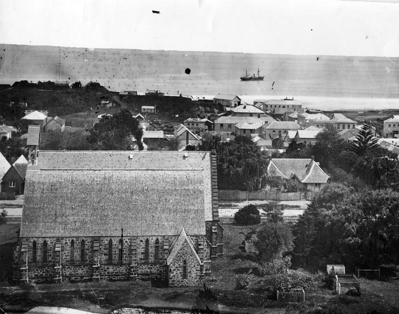Mt Eliot and surrounding area as seen from Marsland Hill - Puke Ariki