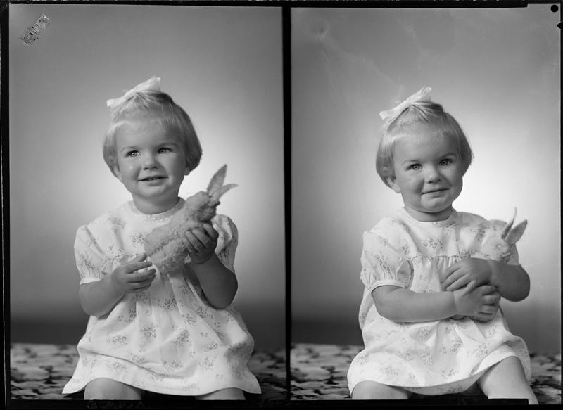 Valerie Hopson, child - Puke Ariki