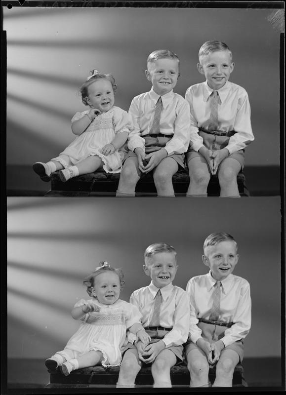 Susanne, Gordon and Robert Sutton - Puke Ariki