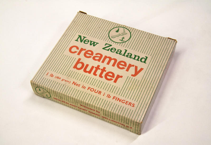 Box, Cardboard (New Zealand Creamery Butter) - Puke Ariki