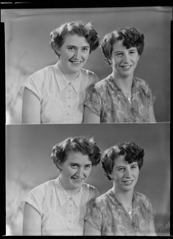 Mavis and Jean Frank - Puke Ariki