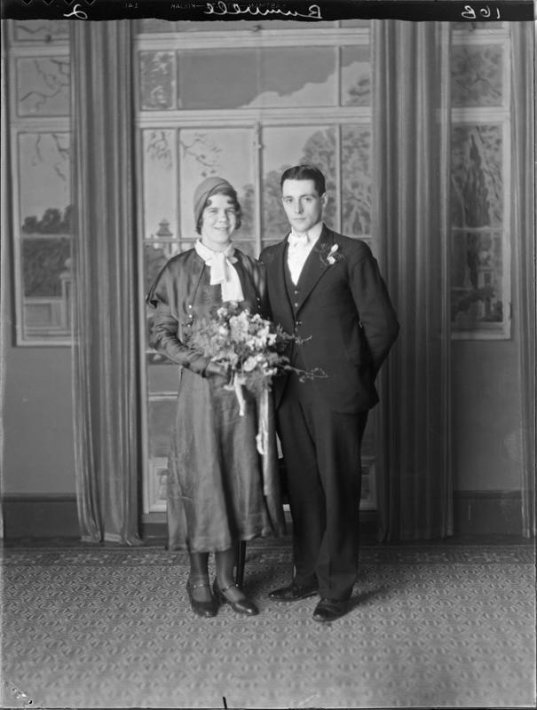 Nona & George Burwell, Wedding - Puke Ariki