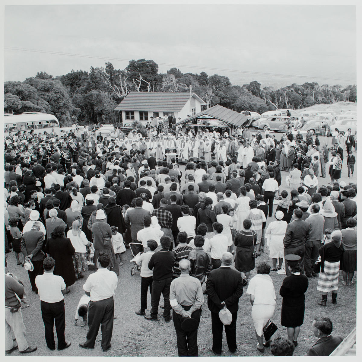 Opunake racecourse, Ratana pilgrimage Easter 1965 - Puke Ariki