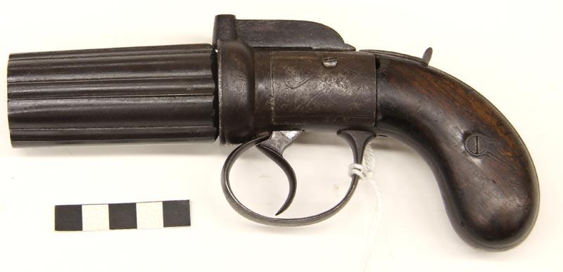 Pistol, Pepperbox - Puke Ariki