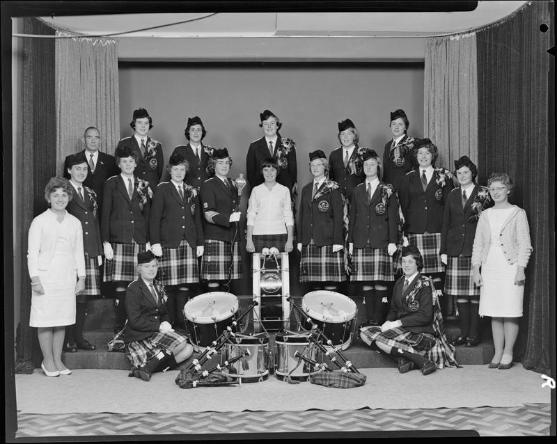 N.P. Ladies Highland Pipe Band, Group - Puke Ariki