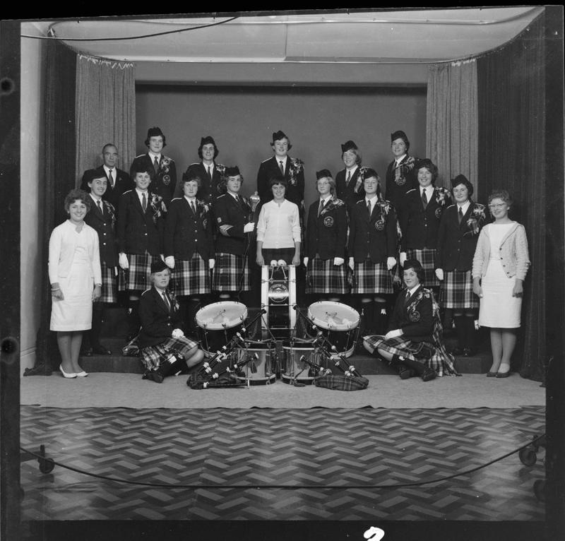 N.P. Ladies Highland Pipe Band, Group - Puke Ariki
