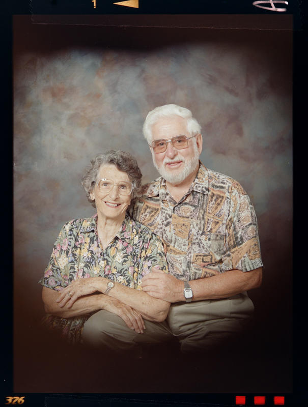 Bernard and Edna Woods, Couple - Puke Ariki