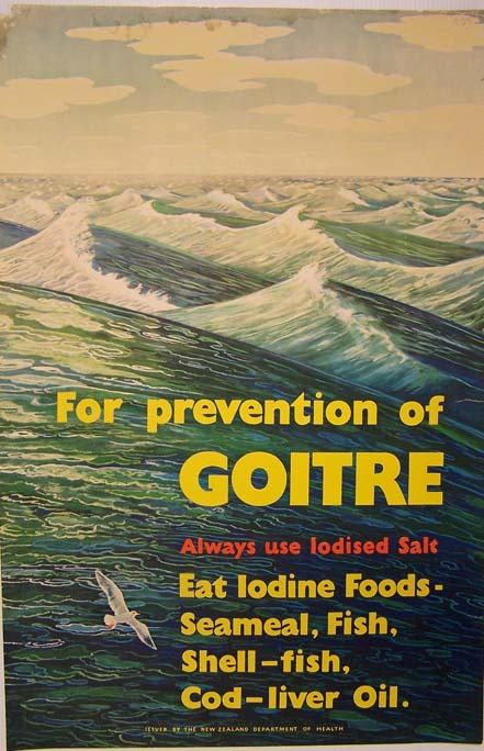 Prevention of Goitre [poster] - Puke Ariki
