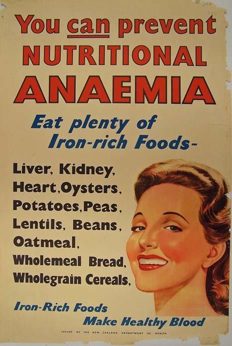 You Can Prevent Nutritional Anaemia [poster] - Puke Ariki