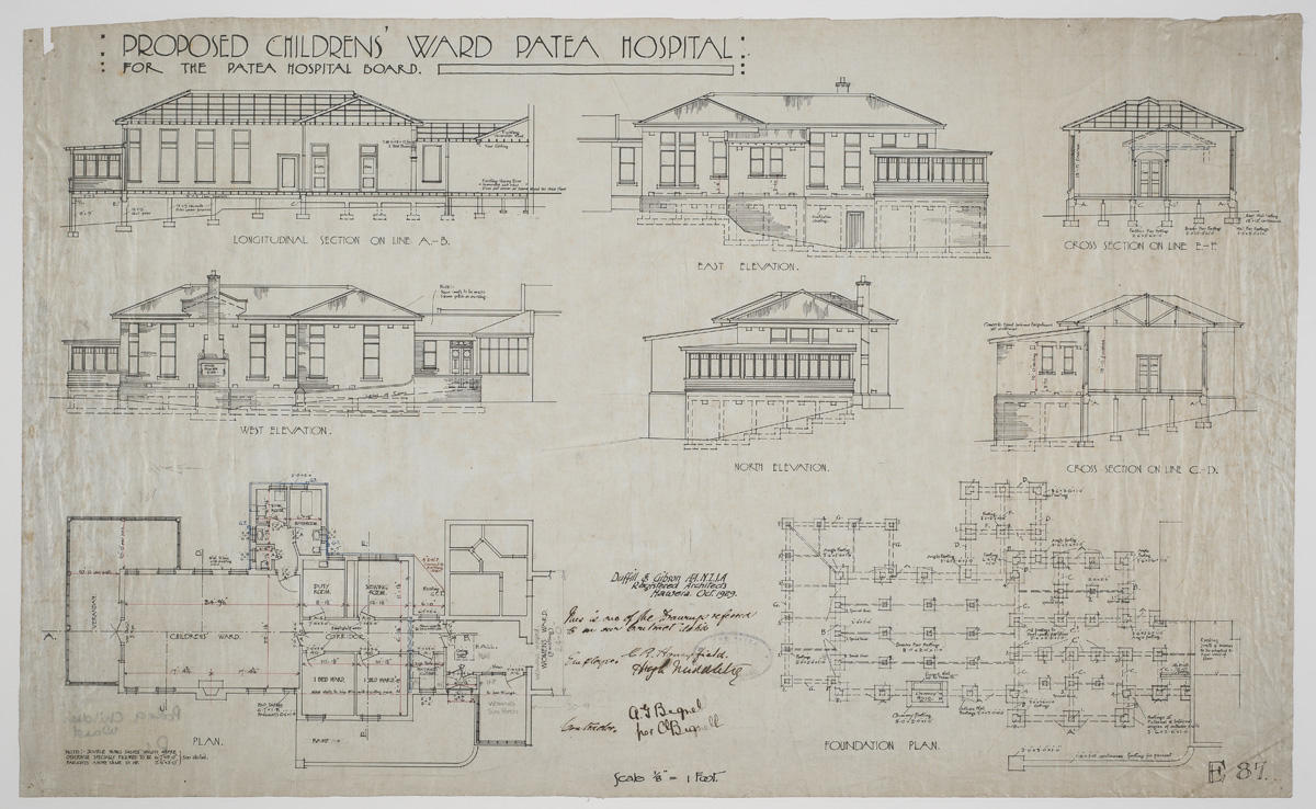 Patea Hospital [plans] - Puke Ariki