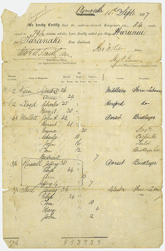 Hurunui (ship) - Puke Ariki