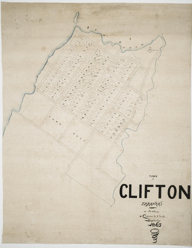 Town of Clifton [map] - Puke Ariki