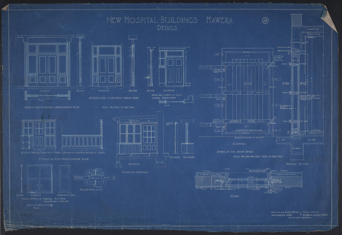 Hawera Hospital [plans] - Puke Ariki