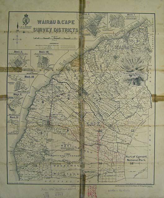 Wairau and Cape Survey District [map] 1903 - Puke Ariki