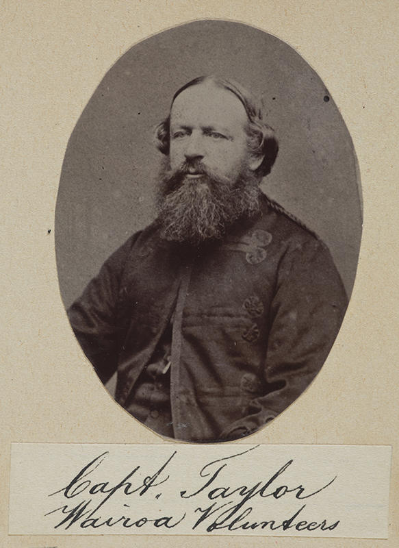 "Capt. Taylor, Wairoa Volunteers" - Puke Ariki