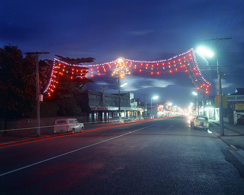 Christmas lights - Puke Ariki