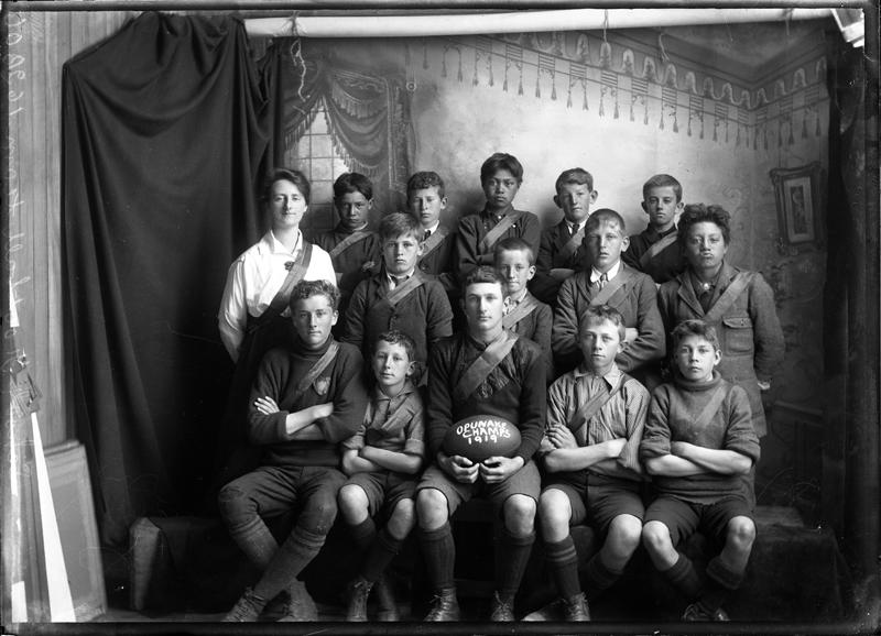 Opunake School Football Team - Puke Ariki