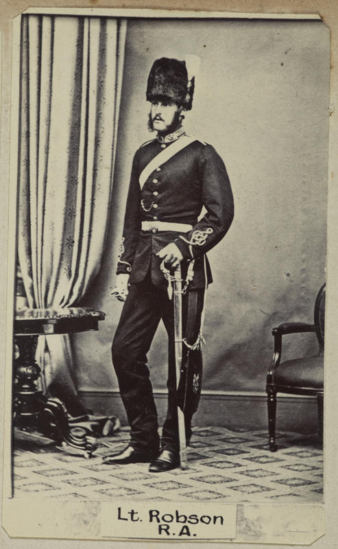 "Lt. Robson R.A." - Puke Ariki