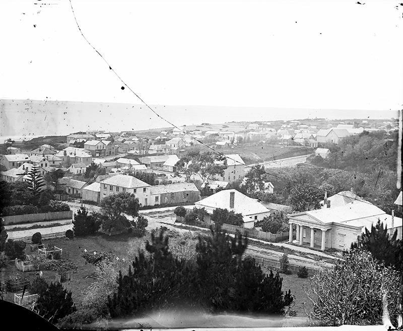 New Plymouth from Marsland Hill - Puke Ariki