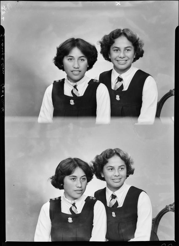 Amy and Anne Broughton, Girls - Puke Ariki