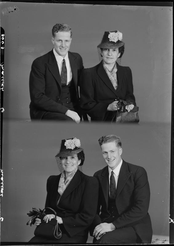 Annie and Lawrence George Mattock - Puke Ariki